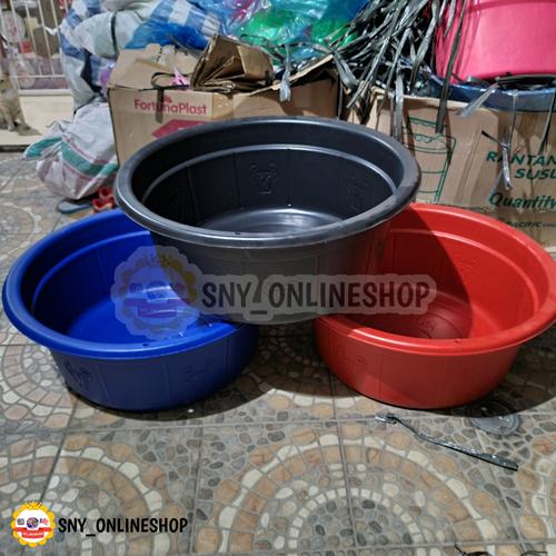 Jual Ember / Baskom Bak Cuci Baju Bulat Anti Pecah 70cm USA (Gojek/Grab ...
