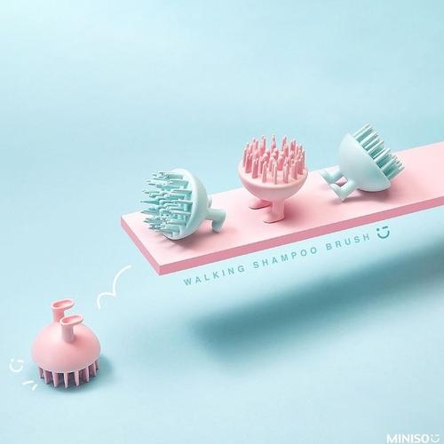 Jual MINISO Alat Pijat kepala Alat Cuci rambut -Head Massaging Shampo ...
