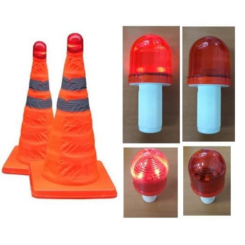 Jual warning light strobe traffic cone ,Lampu peringatan kerucut jala ...