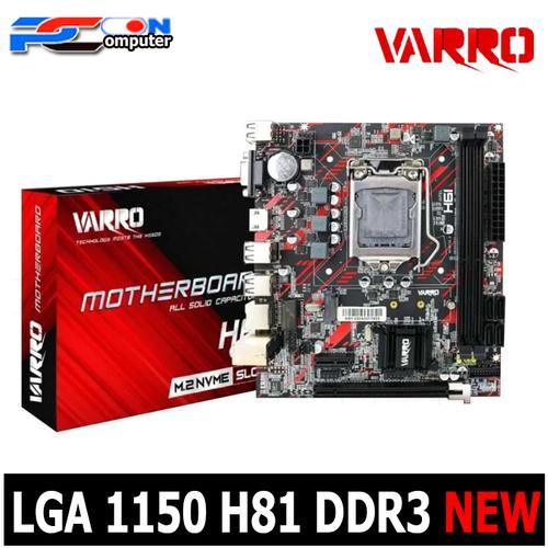 Jual Motherboard Varro H81 NEW | Mobo PC H81 1150 - Kota Bekasi - PC ON ...