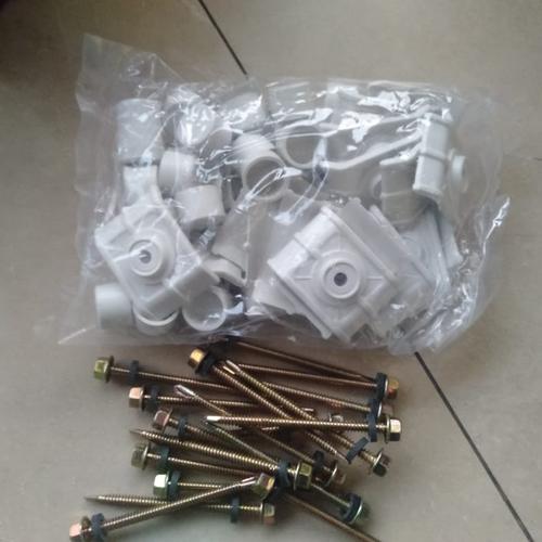 Jual baut skrup roof seal upvc 830/860 roofing 7,5 cm per 20 set putih ...