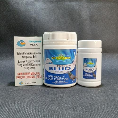 Jual BLUD TABLETS VETAFARM VITAMIN KESEHATAN SEL DARAH MERAH BURUNG ...