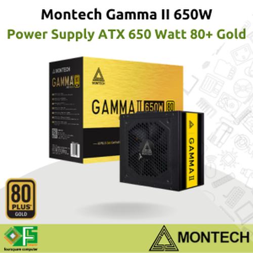 Jual PSU Montech Gamma II 650 Watt 80 Plus Gold Modular | Power Supply ...