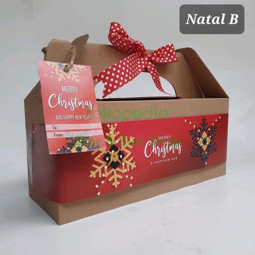 Jual Dus Hampers Natal 3 Toples Jar Tabung 600ml - Natal Kartun - Kota ...