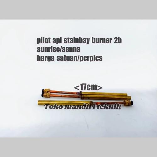 Jual pilot api stainbay kepala kompor tipe 2b merk Senna/sunrise ...