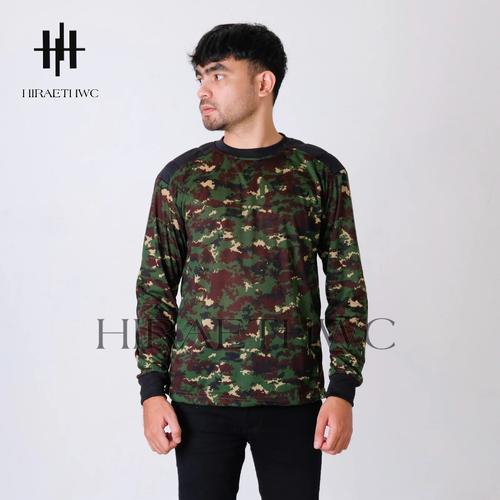Promo Kaos Loreng Lengan Panjang TNI AD Decker Loreng Army - LORENG TNI ...