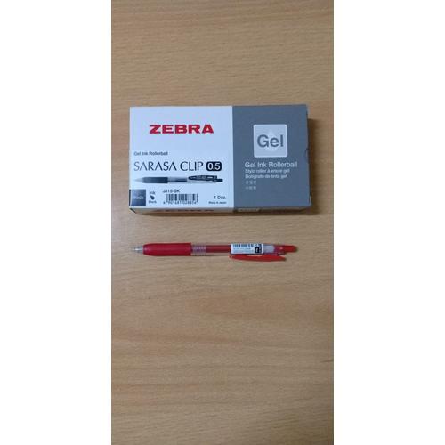 Jual Pulpen ZEBRA SARASA 0,5 - Merah - Jakarta Pusat - ATK Original ...