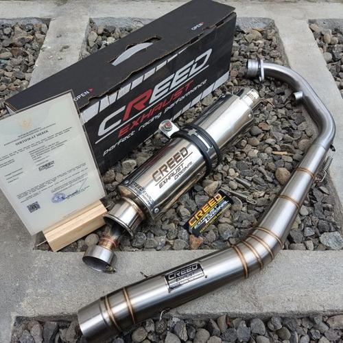Jual Knalpot Racing Creed Exhaust Vixion Satria Fu Jupiter Mx CB 150 R ...