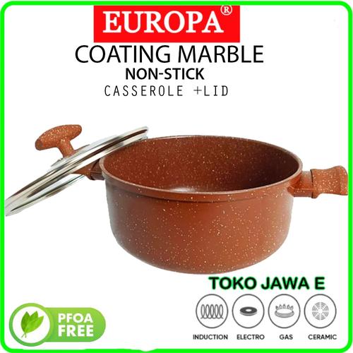 Jual EUROPA SOUP POT ALUMINIUM CASSEROLE 22 CM&24CM PANCI SUP ANTI ...
