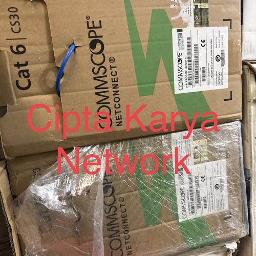 Jual Kabel UTP Commscope Cat 6 Meteran / Eceran / Potongan / Biru ...