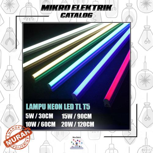 Jual Lampu TL T5 Neon LED Warna Warni 5W 30CM SZMR - Kota Depok - Mikro ...