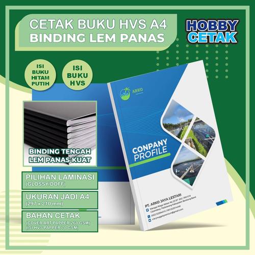 Jual Cetak Buku majalah Katalog Ukuran A4 Bahan isi HVS B/W Jilid Buku ...