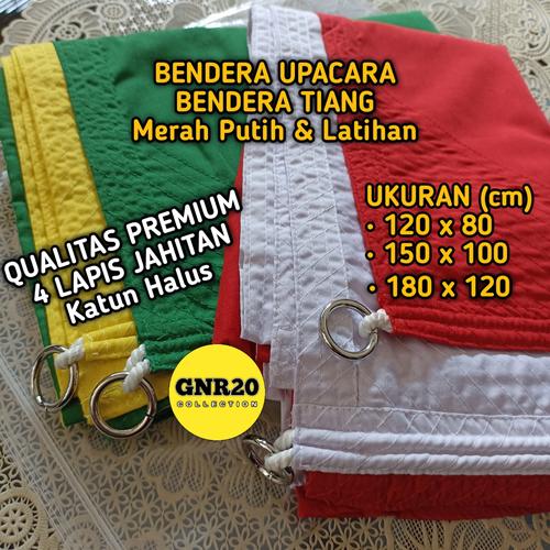 Jual Bendera upacara bendera tiang bendera merah putih berbagai ukuran ...