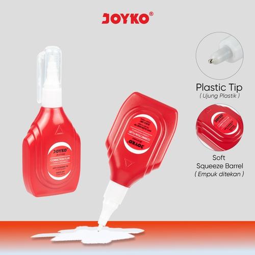 Jual Correction Fluid Cairan Koreksi Penghapus Cair JOYKO JK-01 Mini ...