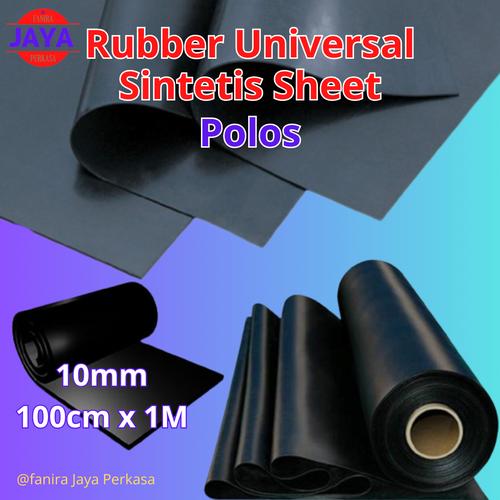 Jual Karet Rubber Sheet Universal Sintetis Polos 10mm ukuran 100cm x 1M ...