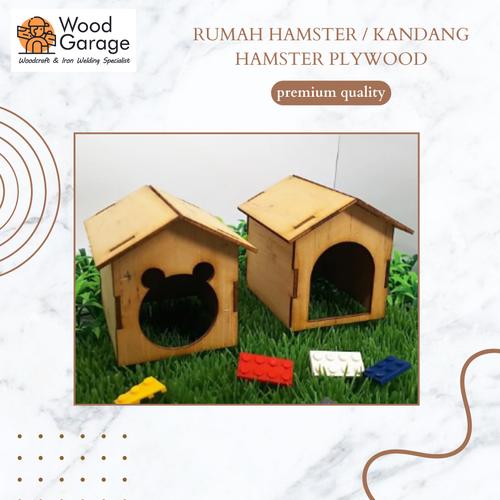 Jual Rumah hamster / kandang hamster plywood lasercut - Kab. Malang ...