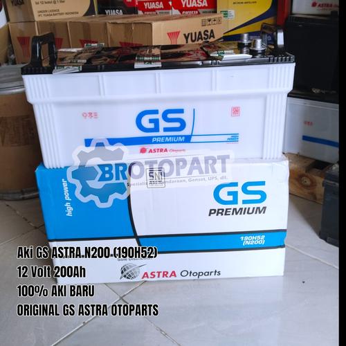 Jual Aki GS ASTRA N200 Volvo Bus 0610, Leyland Atlanta, Komatsu Tractor ...