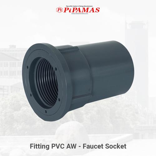 Jual Faucet Socket AW 1/2 Inch Pipamas Pipa PVC Socket Drat Dalam SDD ...