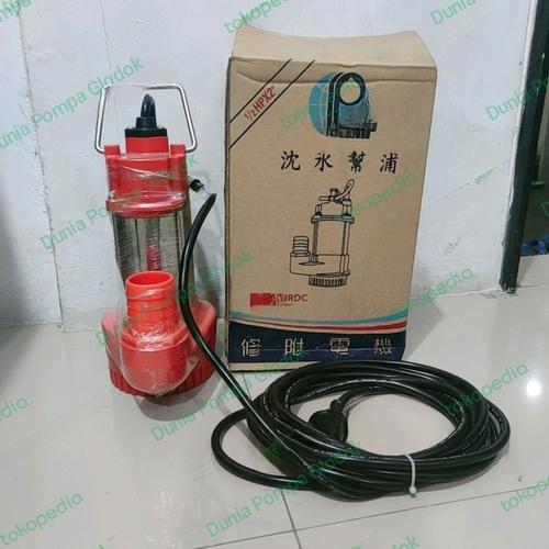 Jual Pompa Celup Sampit Kolam Ikan Air Kotor Showfou SF 0512D 1/2HP ...