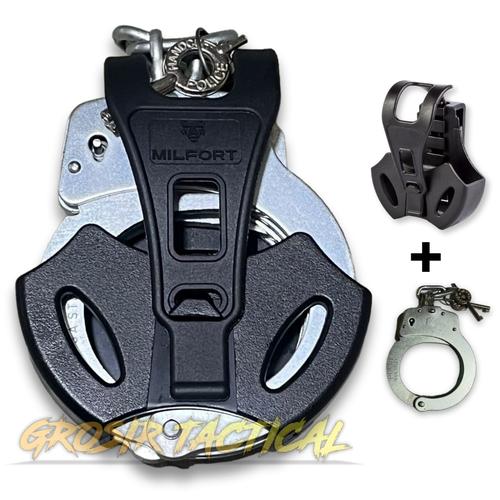 Jual Tempat Borgol Millfort Bahan Fiber/ Borgol Tangan Besi/Holster ...
