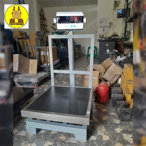 Jual Timbangan duduk digital Alexa kap 100-750kg size 50x60cm plat ...
