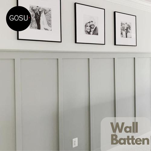Jual Batten Wall / Shiplap Wall Panel Dekorasi Dinding - 3 cm, 6 mm ...