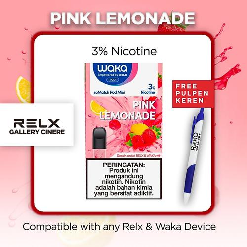 Jual RELX WAKA Pod All Flavors for Somatch Essential Infinity Artisan ...