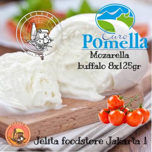 Jual Europomella Mozzarella Buffala in brine IQF1kg (8x125gr) - Jakarta ...