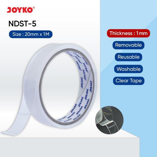 Jual Nano Double Sided Tape Pita Perekat Dua Sisi Joyko NDST - 20MM x ...