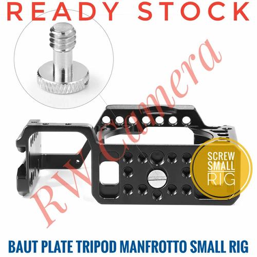 Jual Baut Tripod Manfrotto Small Rig Screw Smallrig Quick Cage 1/4 3/8 ...
