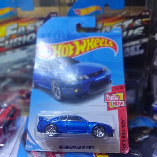 Jual HOTWHEELS NISSAN SKYLINE GT-R R33 BIRU BLUE DIECAST - Kota ...