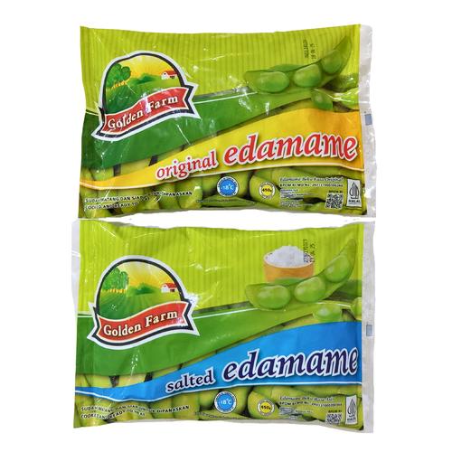 Jual Golden Farm Edamame Original & Salted 450gr - Salted - Kota Malang ...