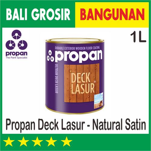 Jual NATURAL SATIN ULTRAN DECK LASUR PROPAN POLITUR EKSTERIOR KAYU EDL ...