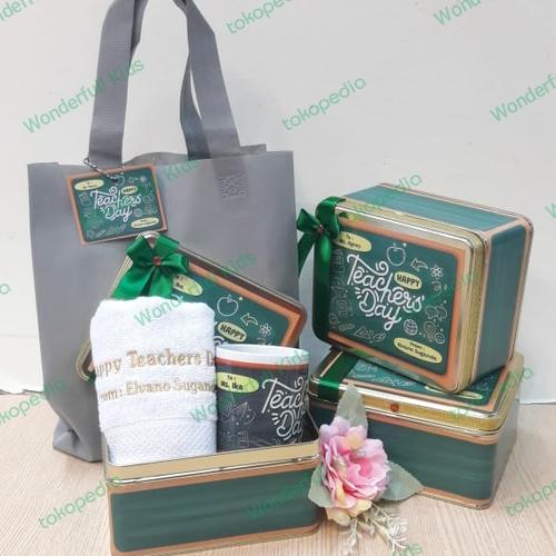 Jual souvenir hari guru/hampers sekolah custom/hadiah guru/souvenir ...