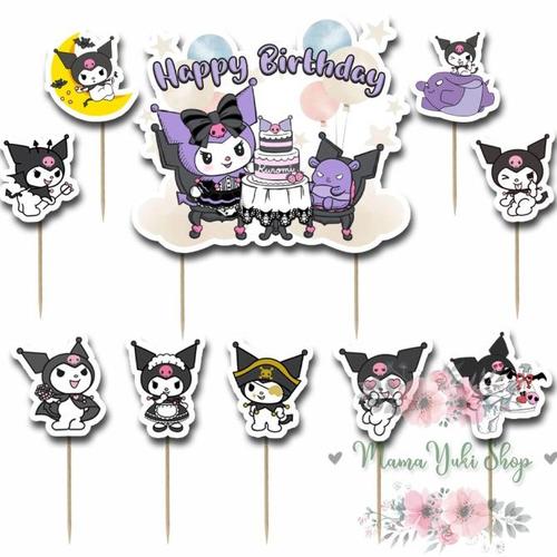 Jual Topper Cake Hiasan Kue Ulang Tahun Anak KUROMI - Jakarta Barat ...