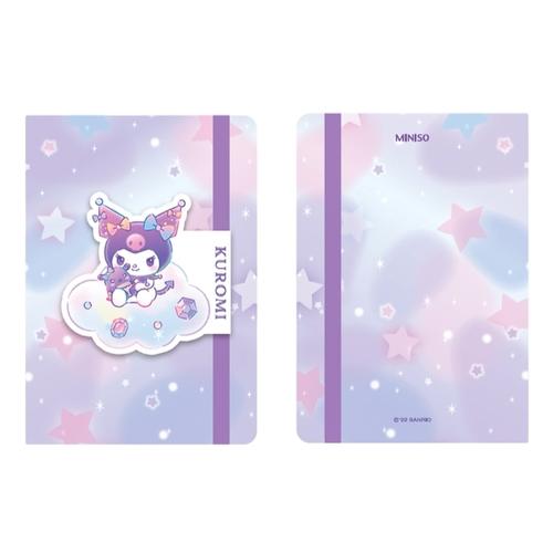Jual Buku Hardcover Kuromi Lucu - Miniso Kuromi A5 Hardcover Book with ...