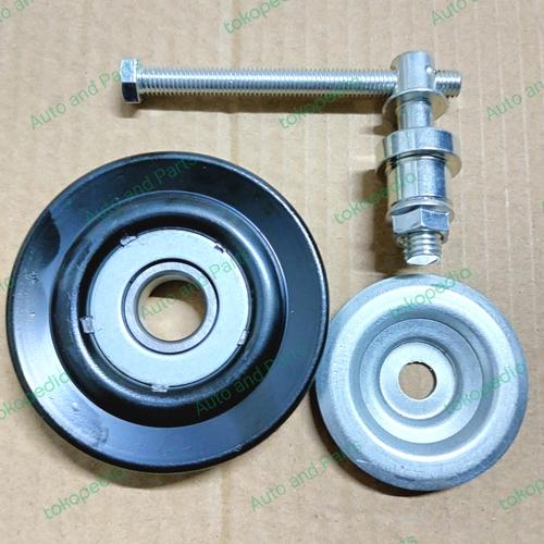 Jual Idle Pulley Universal Tensioner 6203 Bearing Idle Pulley AC Mobil ...