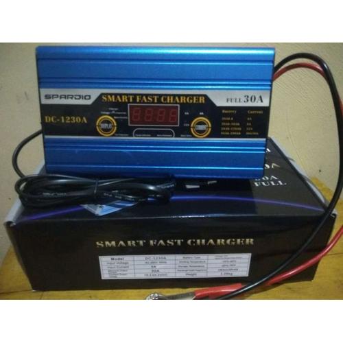 Jual Smart Fast Charger accu / Cas Aki 12v 20A 20 Amper SPARDIO ...