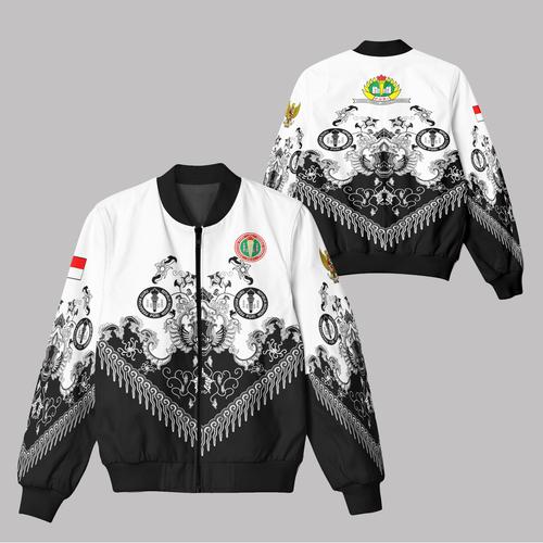 Promo Jaket bomber batik pgri pria baju guru batik pgri - ART 01, S ...