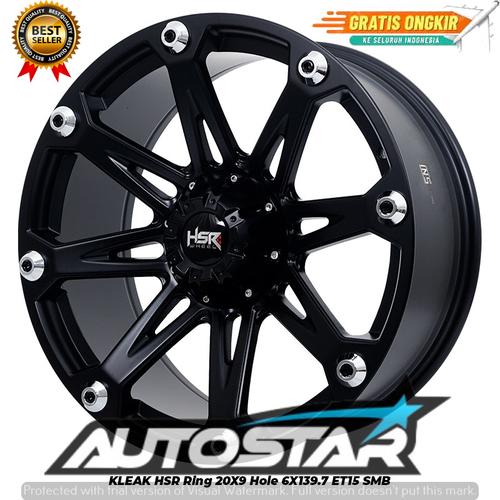 Jual VELG MOBIL MODEL KLEAK HSR R20 Fortuner, Hardtop, Hilux Double ...