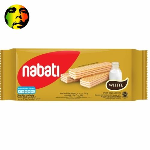 Jual Nabati wafer white krim susu vanilla 110g - Kota Bekasi - jco mart ...