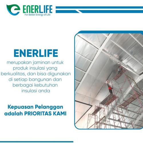 Jual EL ENERLIFE Thermal Foam Aluminium Foil - Roof Wall & Ducting Tebal - Single Alum - Jakarta ...