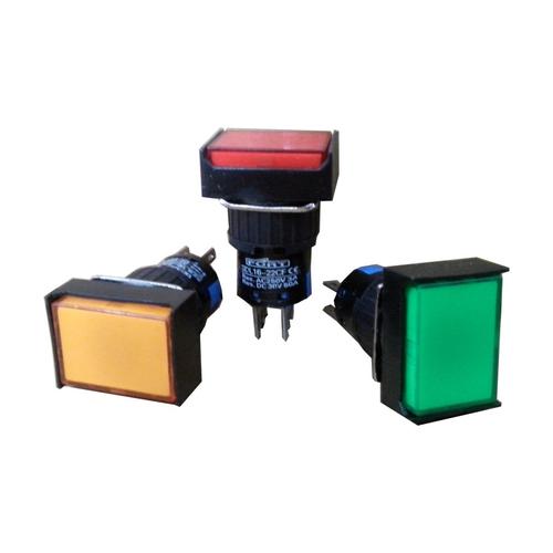 Jual PUSH BUTTON FORT SDL16-22CF 16MM 2NO 2NC MERAH / KUNING / HIJAU ...