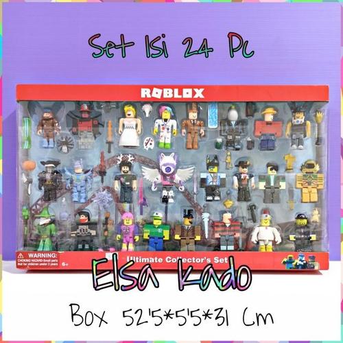 Jual Mainan Roblox Figure Set Isi 24 Minifigure Brick New Block ...
