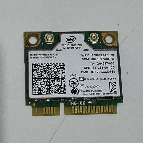 Jual Intel 7260HMW PCI-E Card Dual band wireless-AC 7260 867Mbps 802.11ac W - Jakarta Barat ...