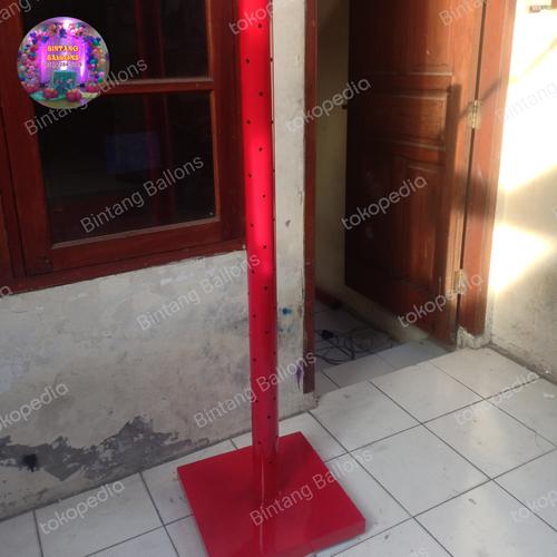 Jual Tiang holder balon sablon - Display balon print - full besi 150cm ...