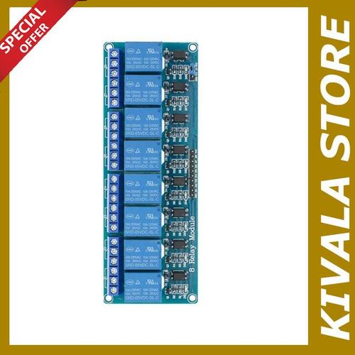 Jual Relay 5v 12v 24v 8 channel module arduino raspberry - 5v - Jakarta ...