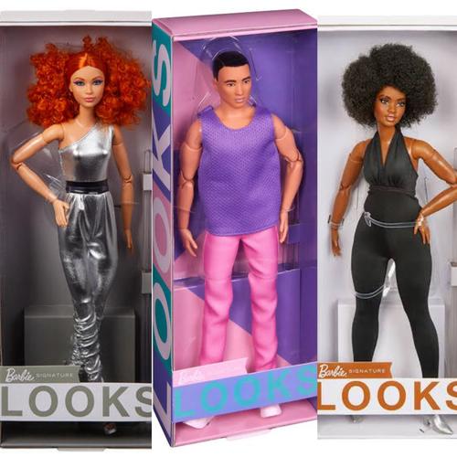 Jual Ken Anniversary & Barbie Looks Signature White /Black MTM Mattel ...