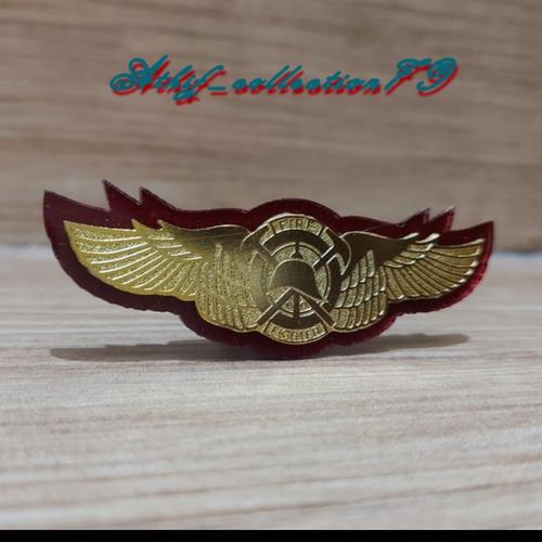 Jual pin wing pemadam / wing damkar akrilik kuningan magnet - Jakarta ...