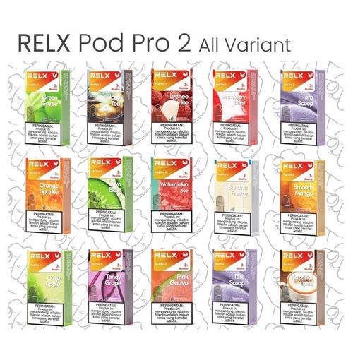 Jual RELX Pod Pro 2 Isi Refill Only Tea Ludou Latte Taro Hibiscus ...
